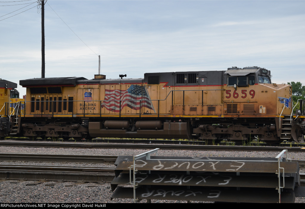 UP Engine 5659, Des Moines IA